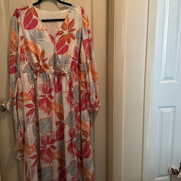 Dresses | 1x Maxi Dress Ptp 22 Length 51 With Stretch In The Waist And ...